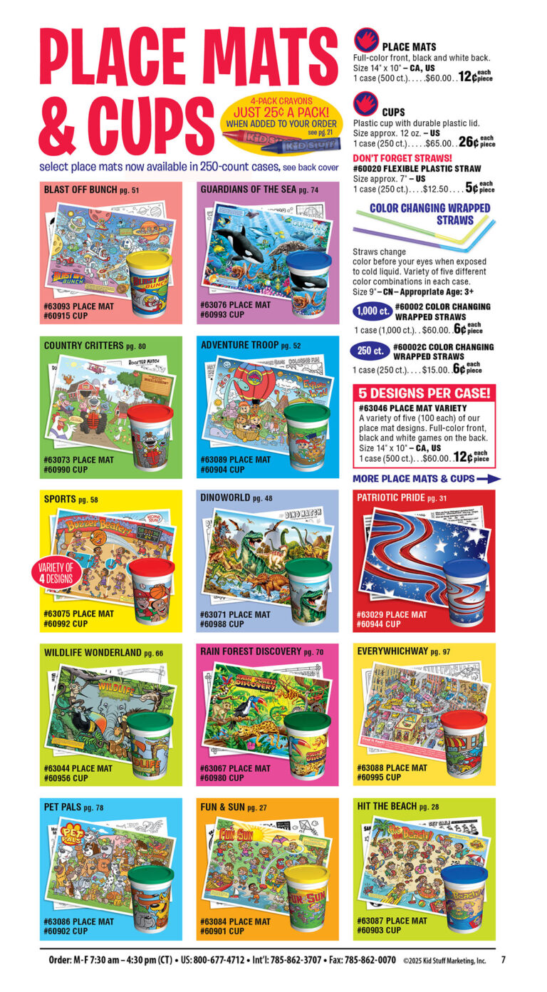 Page 7 – Kid Stuff Marketing 2025 Full Line Catalog
